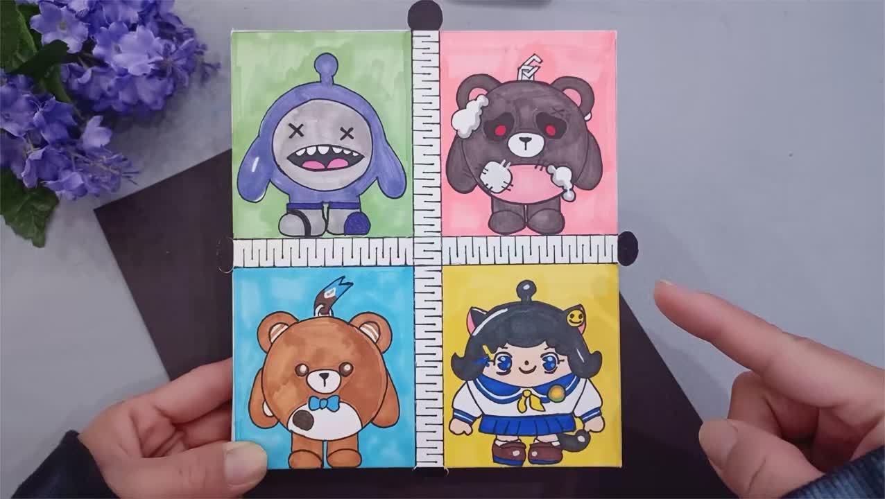 来做蛋仔派对变异熊盲盒,制作纳米胶笔记本捏捏乐,满足好奇心