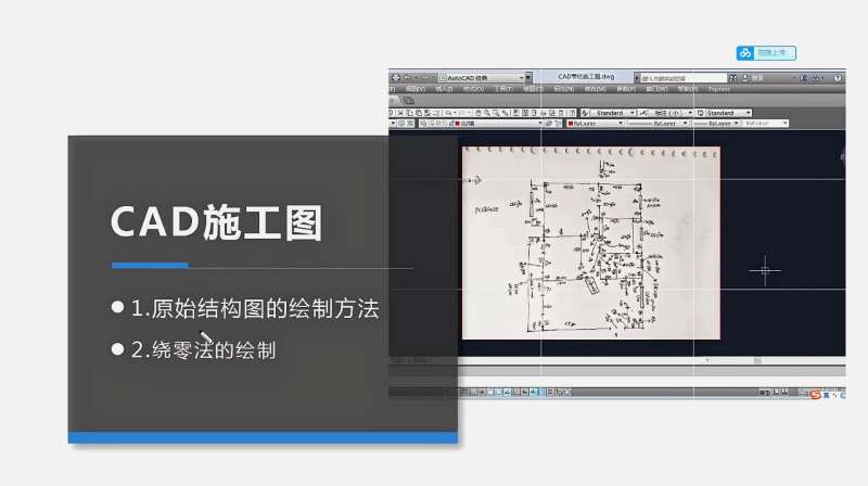 零基础学会CAD:原始结构图的最佳实战绘制方法,你掌握了吗?