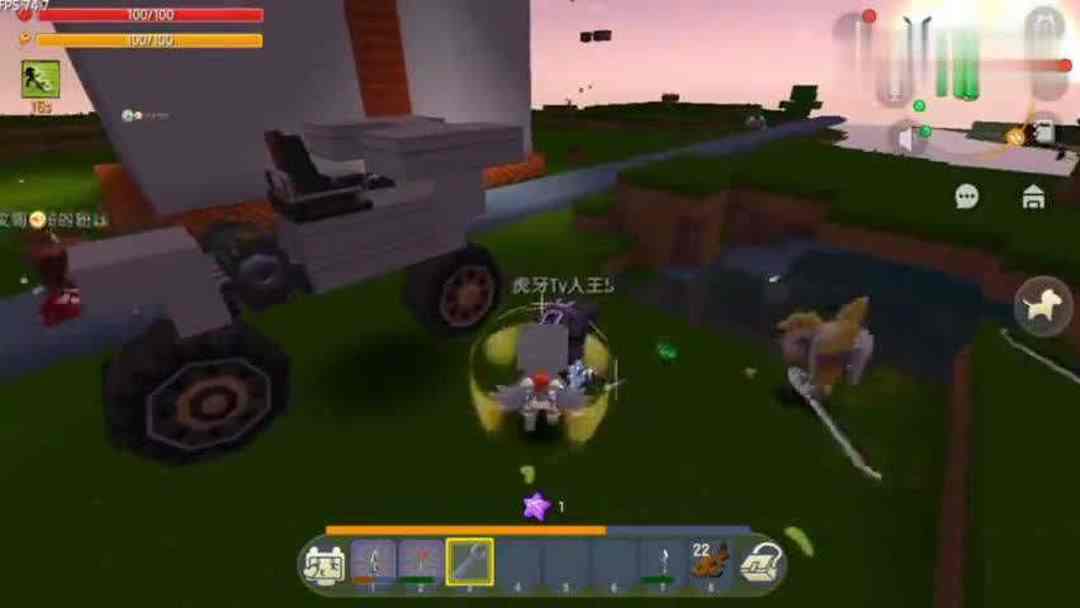 迷你世界新版本正式服生存冒险中无限复制载具,车的方法