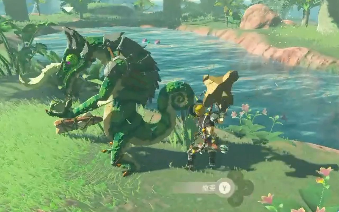 【塞尔达传说旷野之息】记录普通林克的一天