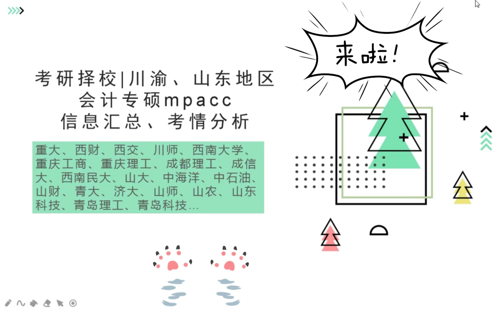 考研择校|川渝、山东会计专硕mpacc信息汇总考情分析|重大、西财、...