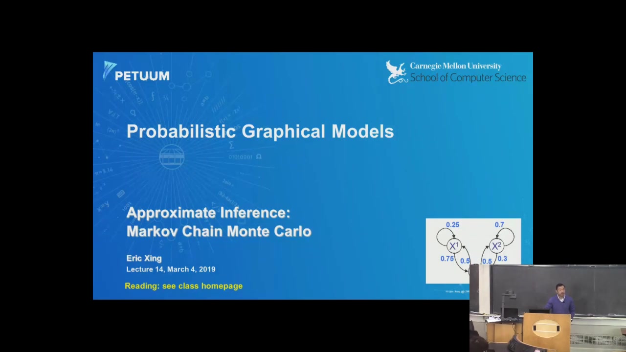 Lecture 14 - Markov Chain Monte Carlo