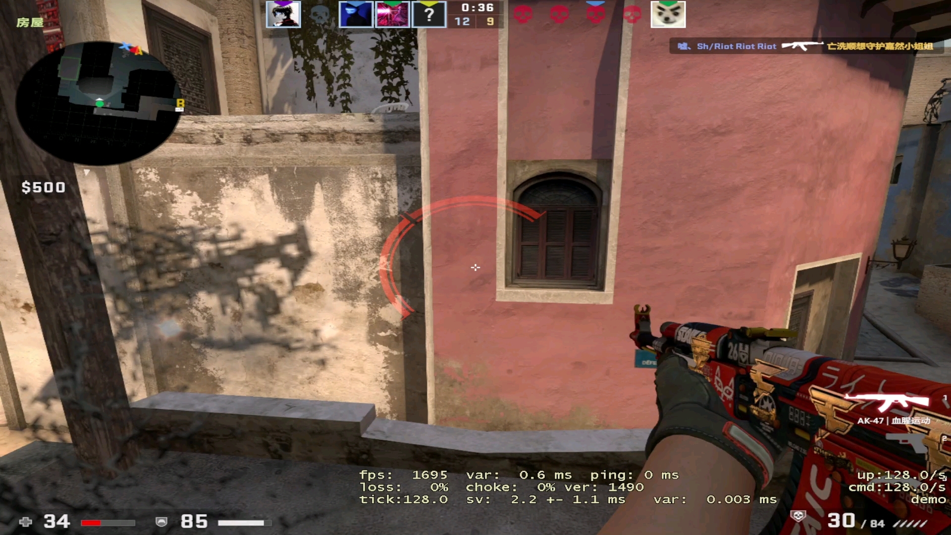 【CSGO】因为dpi低转不动只好按侧键