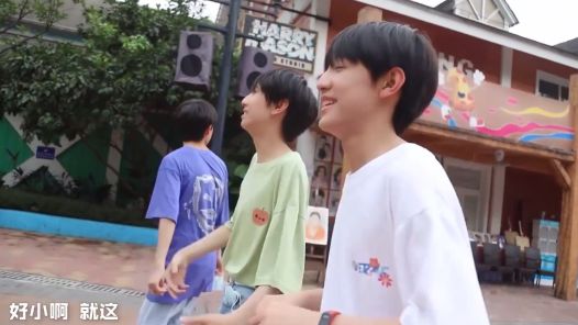tf家族三代张泽禹童禹坤 陈天润欢乐谷海盗船片段