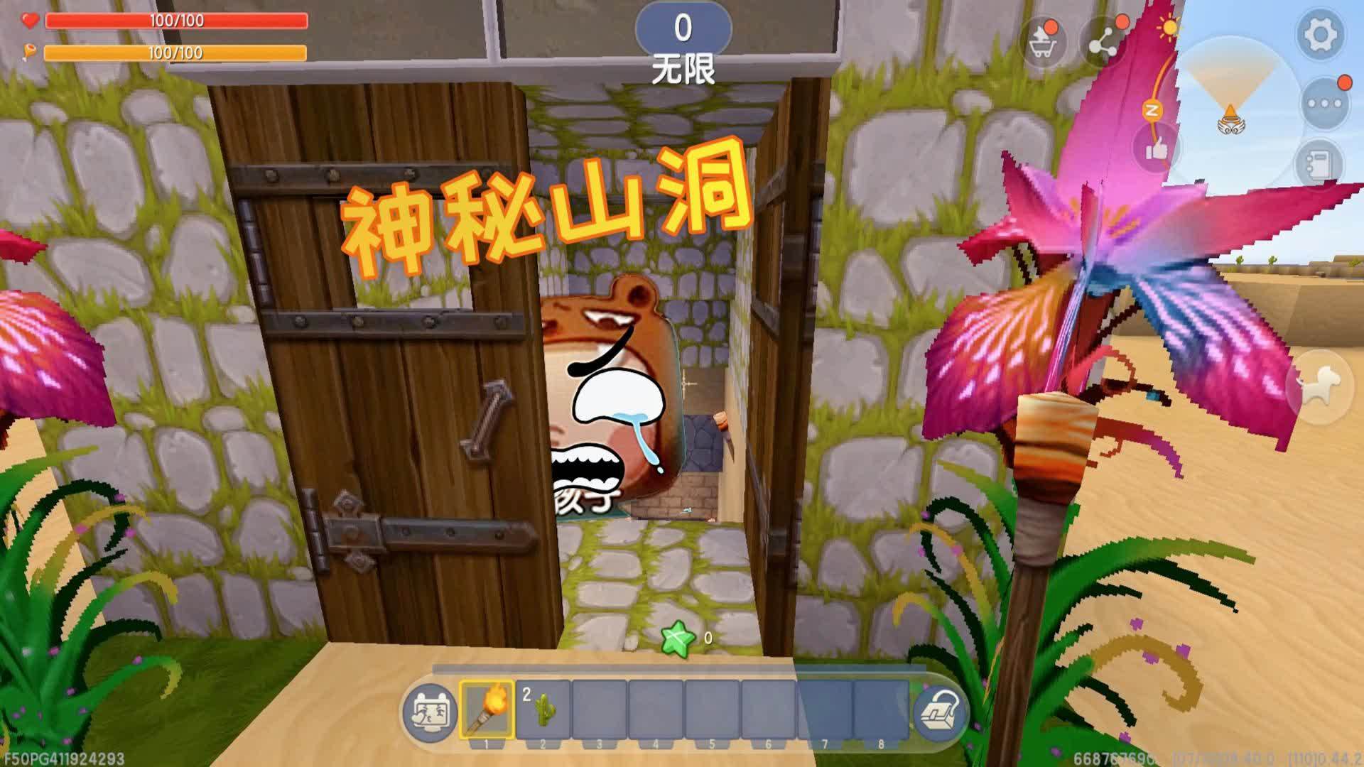 迷你世界:我去探索神秘山洞,进洞的人会消失,怎么回事