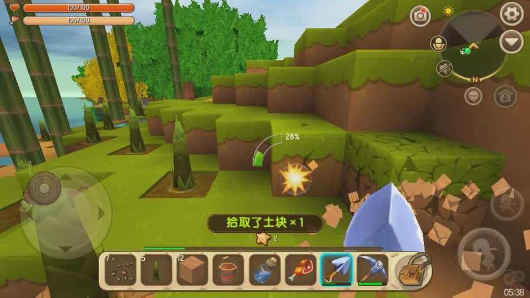 迷你世界联机生存美丽的竹林仙境