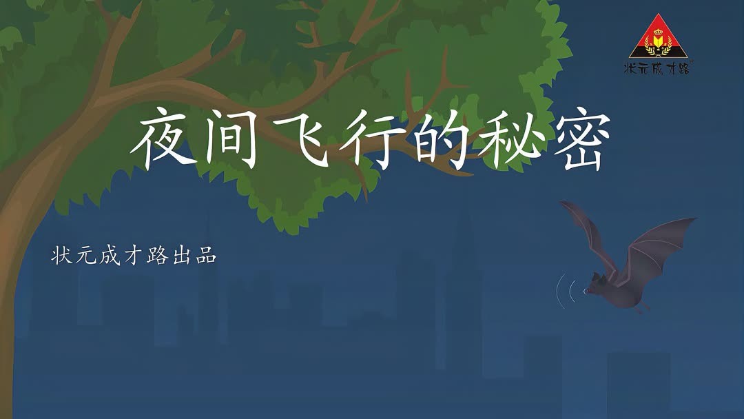 部编四年级语文上 第6课 夜间飞行的秘密(朗读)