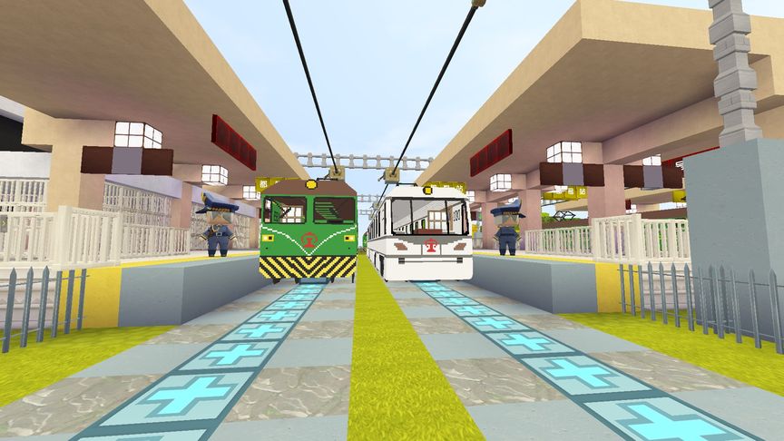 迷你世界坐火车买票模拟器,没做过火车的快来体验吧!