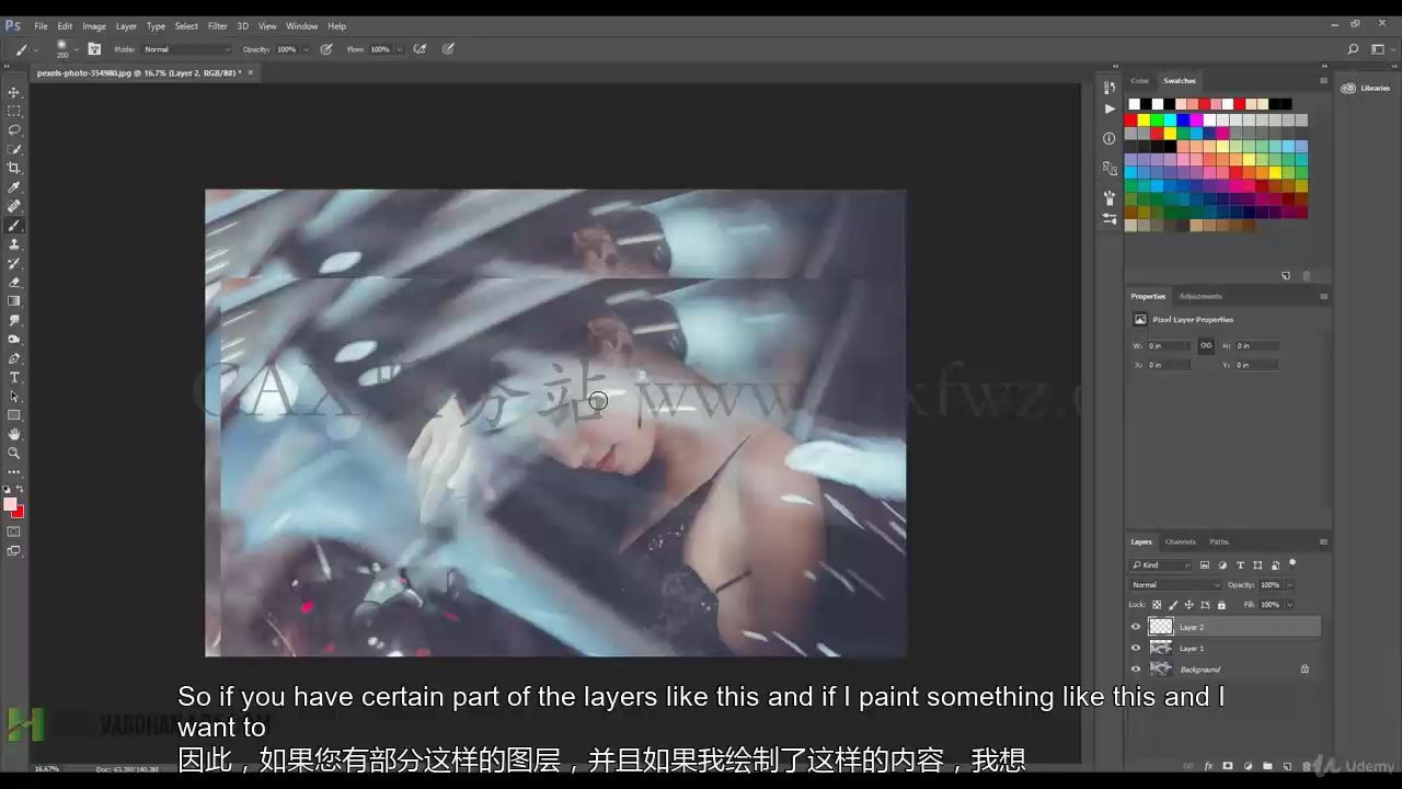 Photoshop基础快速课程 2.1 移动工具和选框工具的使用