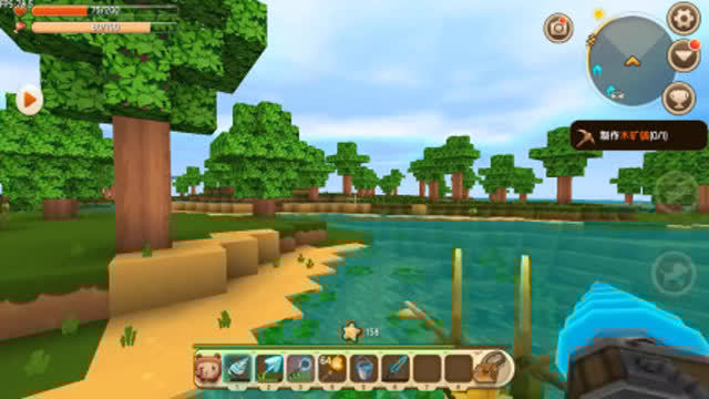 迷你世界:好开心,半仙又开始挖矿了,一进矿洞简直就像撒欢的兔子