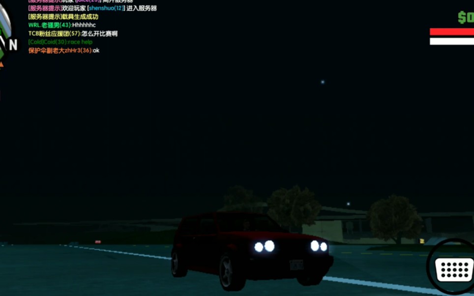 圣安地列斯samp联机,游戏画面,2020-01-12