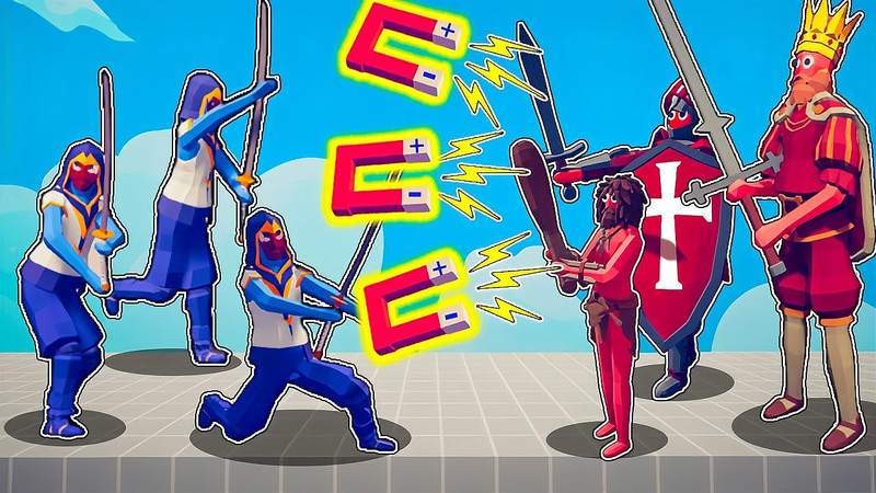 全面战争模拟器游戏 新模组磁力忍者对战不同的派系