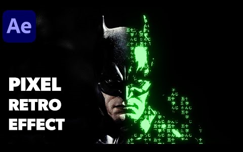 【AE教程|油管搬运|LOGO动画】数字科技粒子动画