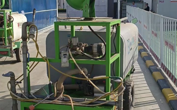 郑州电动三轮洒水车 多功能降尘喷雾 工地洒水冲洗