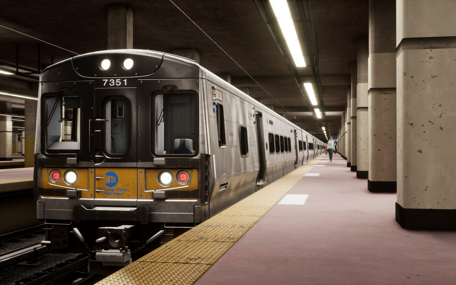 模拟火车世界2 半岛走廊地铁上