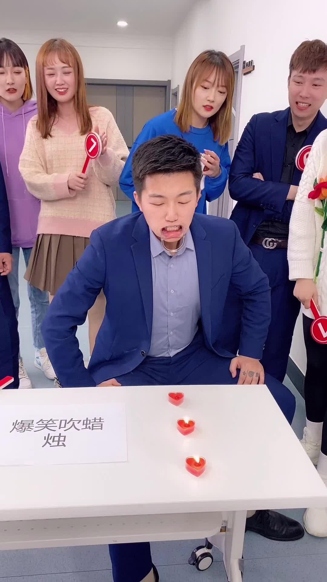 扩口器吹蜡烛,20米吸管喝可乐!