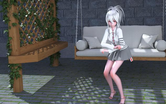 [MMD][布料解算]弱音写实-王心凌-爱你