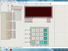 51单片机课程设计计算器仿真