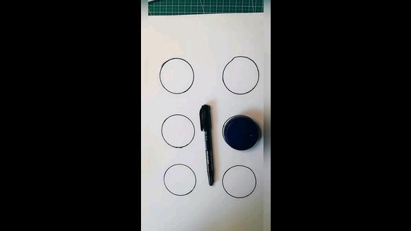 每日一画:圆的练习,用圆画出可爱的小动物