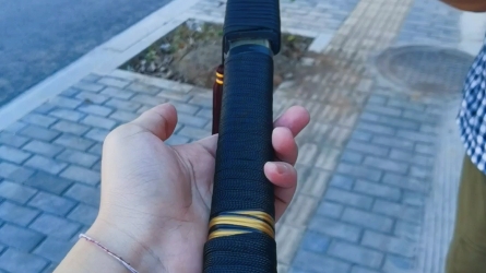 哪里都可以带去的 木质唐横刀