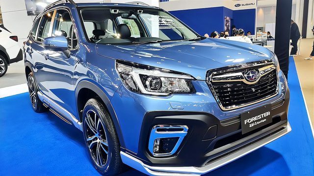 高清实拍2021款斯巴鲁森林人Forester,太漂亮了!