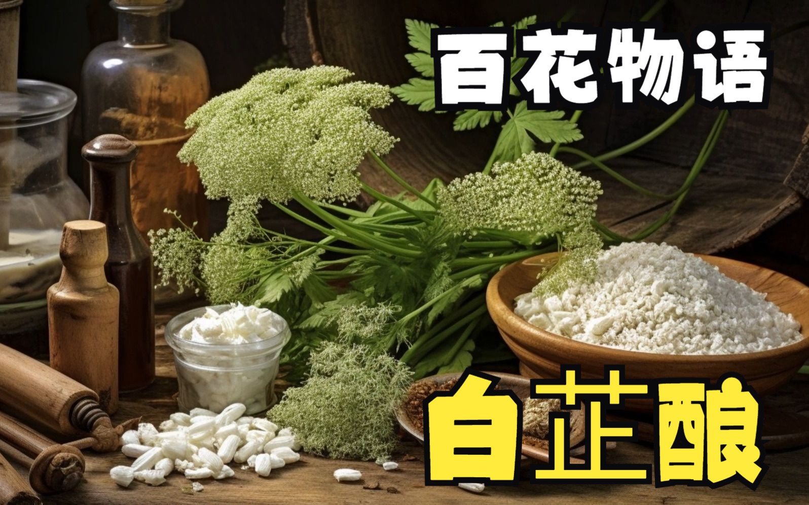【百花物语】白芷酿:美容中药,面膜良佐,补汤必备