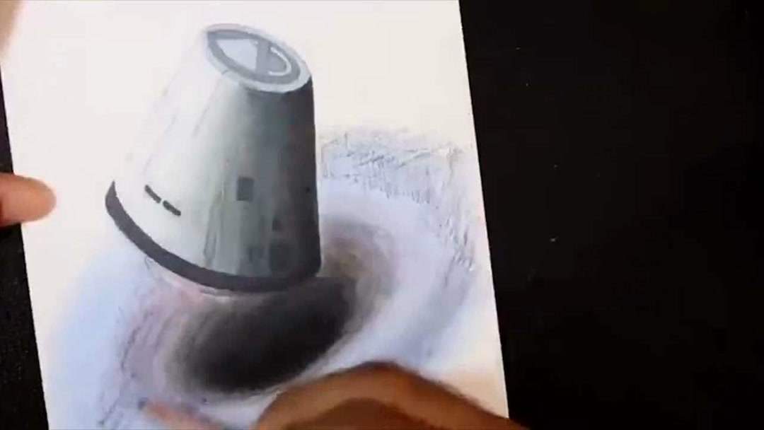 3D绘画立体宇宙飞船,你们觉得怎么样