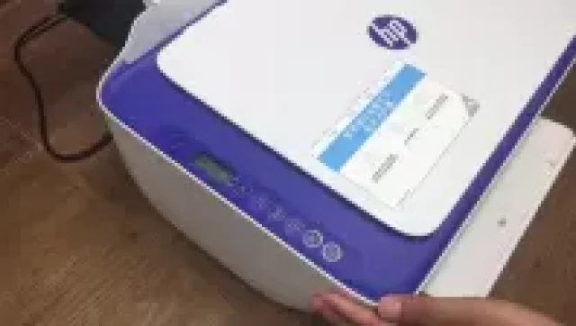 惠普2621安装纸张和墨盒操作方法