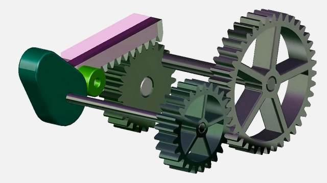 三个巧妙设计的机械结构,看完很有启发,设计真不错!