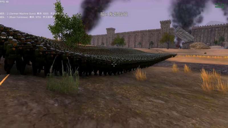 史诗战争模拟器:精灵射手对抗二战德国士兵