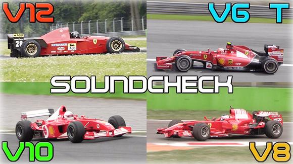 F1赛车的4代发动机区别有多大?老外对比测试,难怪要换V6!