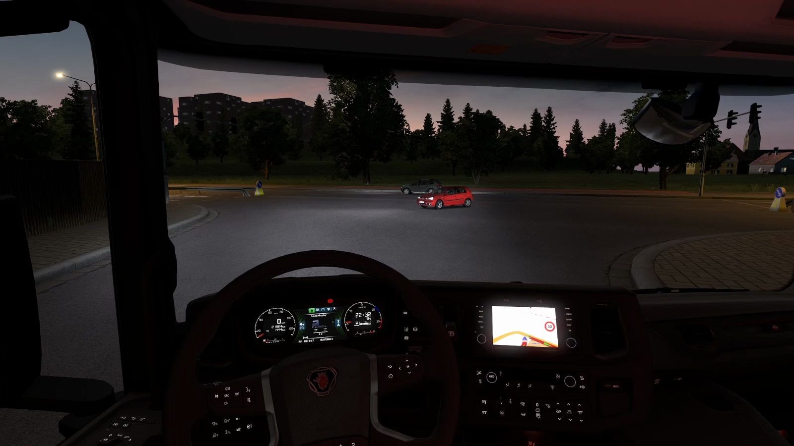 欧洲卡车模拟2 #09 日常运货 Scania S580给4S店运送豪华SUV