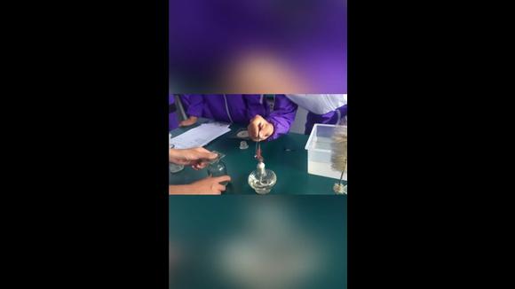 走进化学实验室。