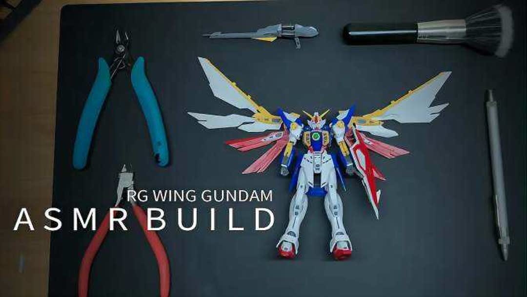 【模型技巧】RG 飞翼 高达 TV动画版 水口声创意组装