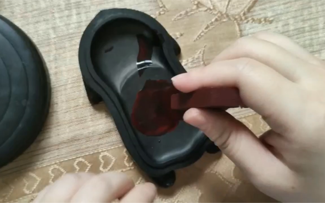 【墨块】试墨——磨墨果然是很爽很解压的一件事情