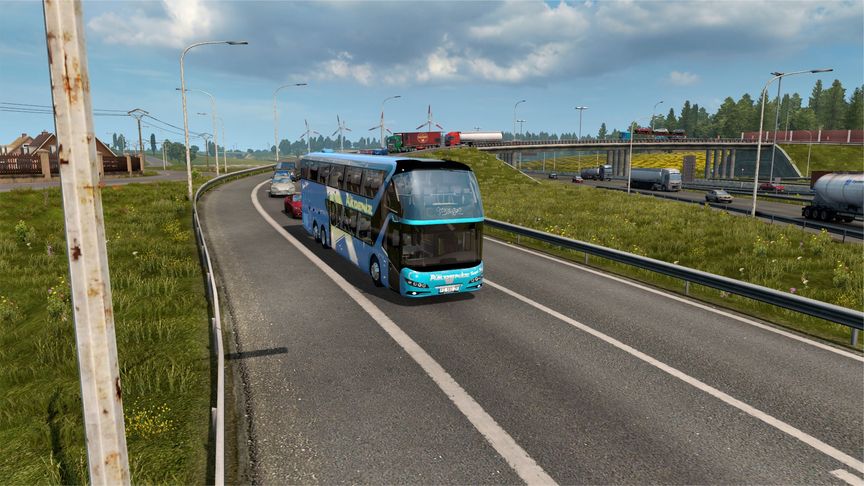 欧洲客车模拟:途经欧洲交通心脏的比利时,终到达海上马车夫荷兰