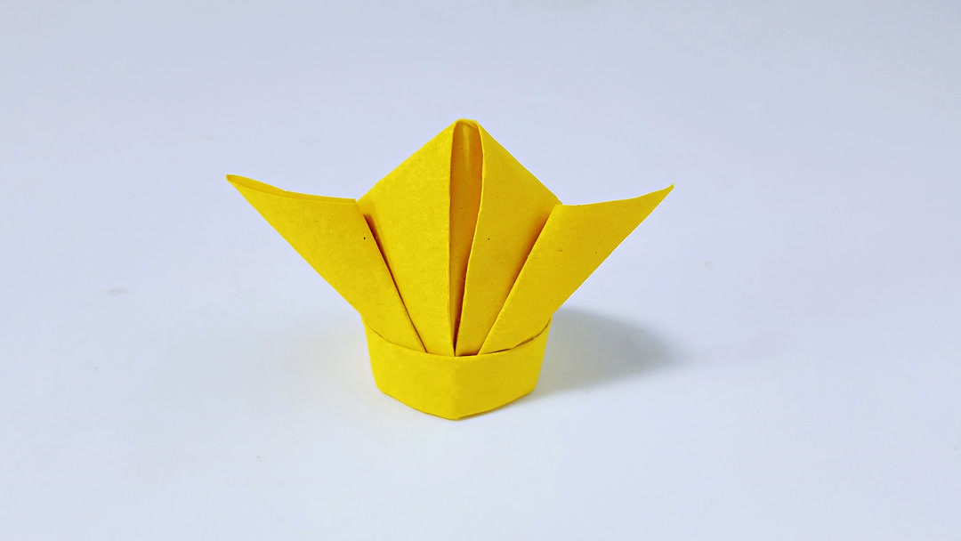 教你折纸迷你小皇冠,简单漂亮,儿童很喜欢