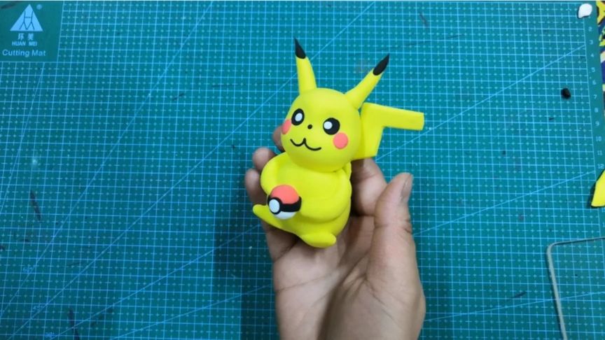 皮卡丘粘土教程