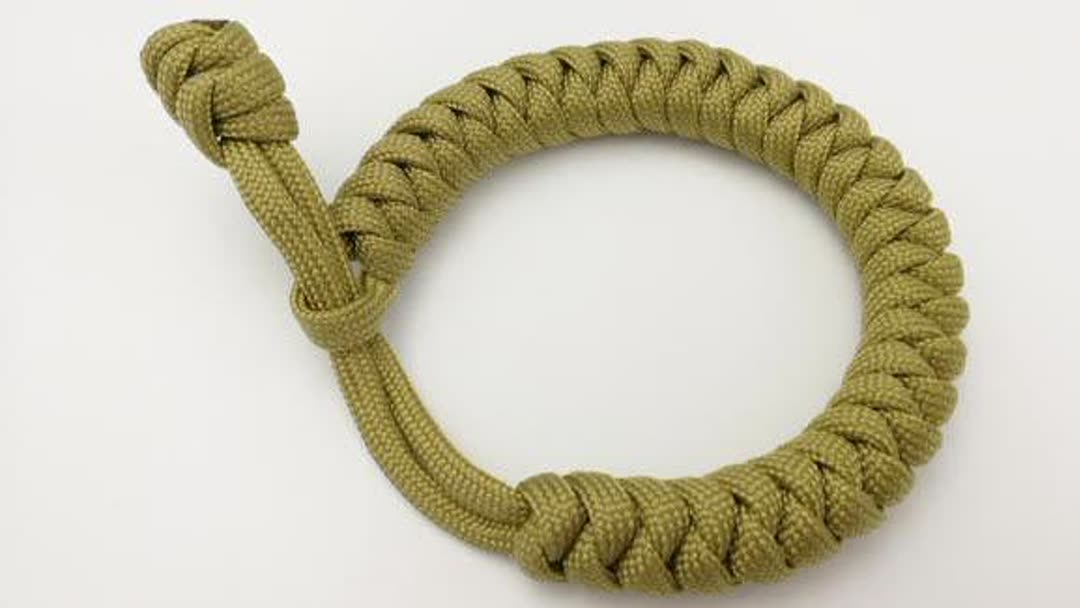 完整金刚结手链编法,这种方法超简单