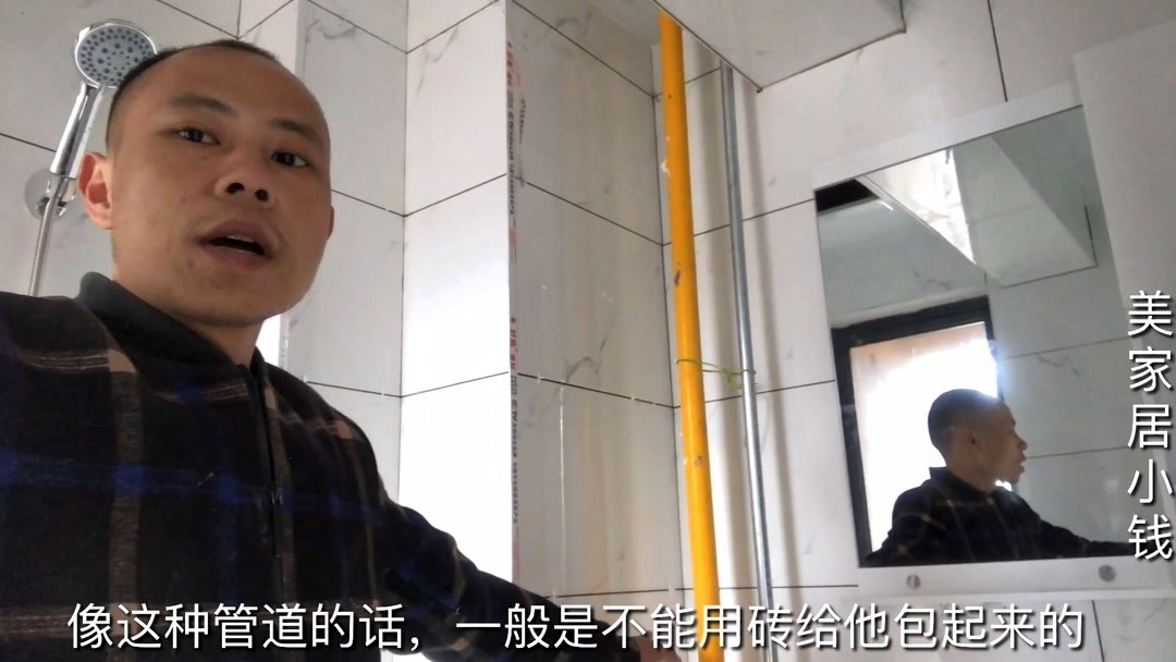 家装燃气管道外露不好看,那就这样处理,成本低又好看