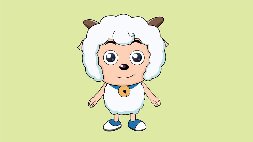 动漫喜羊羊简笔画!看视频,学画画,每天教你画动漫,一起来画吧