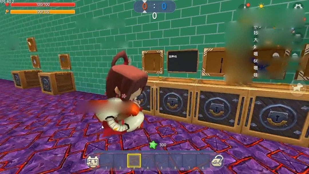 迷你世界:几十种神器作者无心战斗带着伙伴玩炸图,真是皮到家了