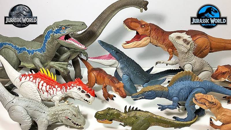 侏罗纪恐龙玩具 霸王龙暴虐龙模型