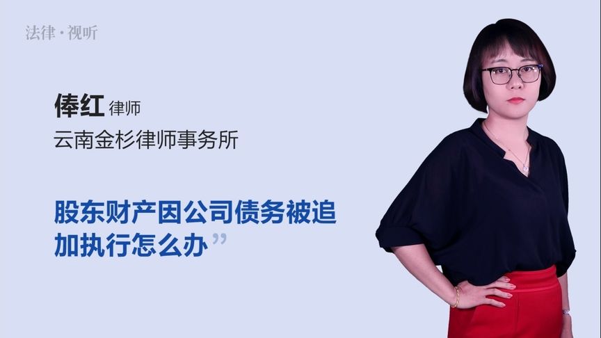 股东财产因公司债务被追加执行怎么办