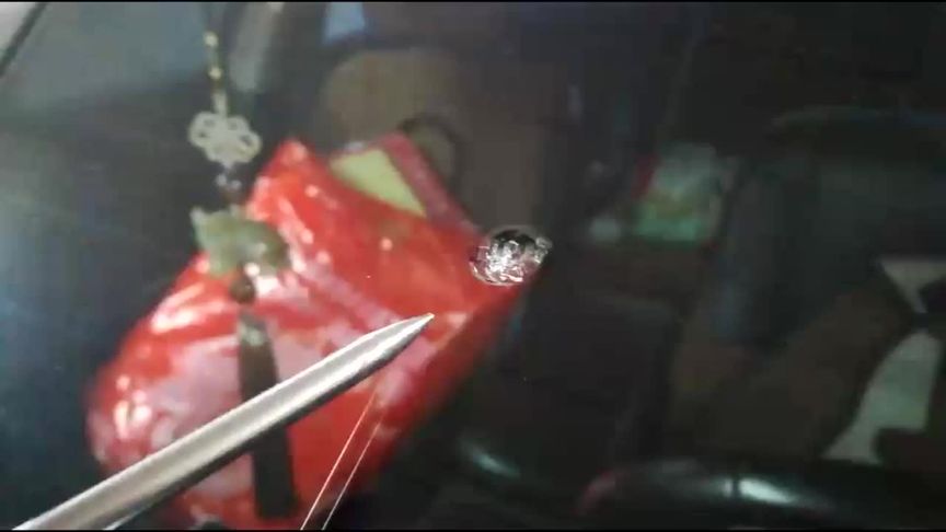 #春运看我瞬移回家 前风挡玻璃修复前后效果