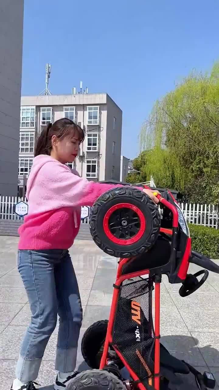 配备两个轻音高转速电机,24V大电瓶的#儿童越野车 钢架结构车身,大人...