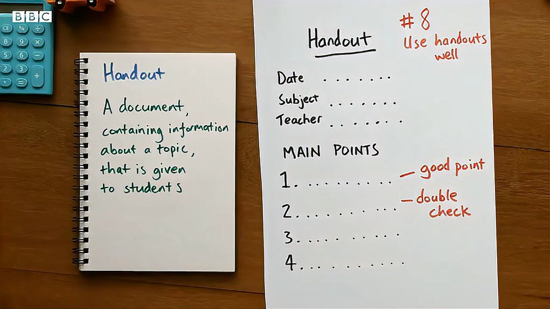 学习技巧- 如何高效记笔记 Listening and making notes