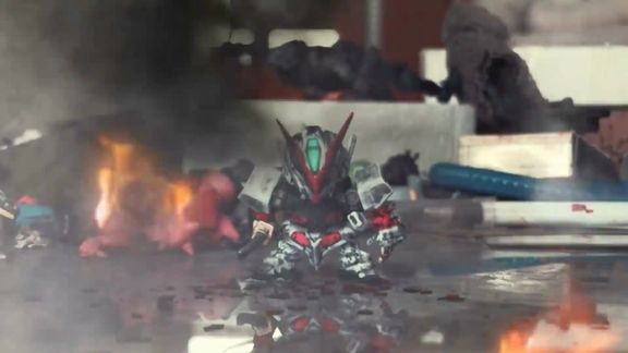 高达定格动画,近似好莱坞级特效,你值得一看!