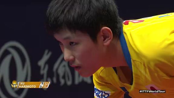 2019国际乒联总决赛,许昕战胜张本智和的决胜球及赛后采访