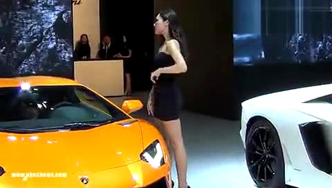 2013深港澳车展-兰博基尼车模 标清